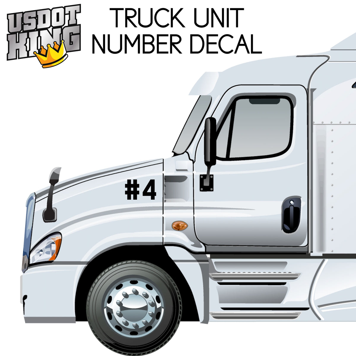 Truck Unit Numbers for Commercial Vehicles – USDOTKING